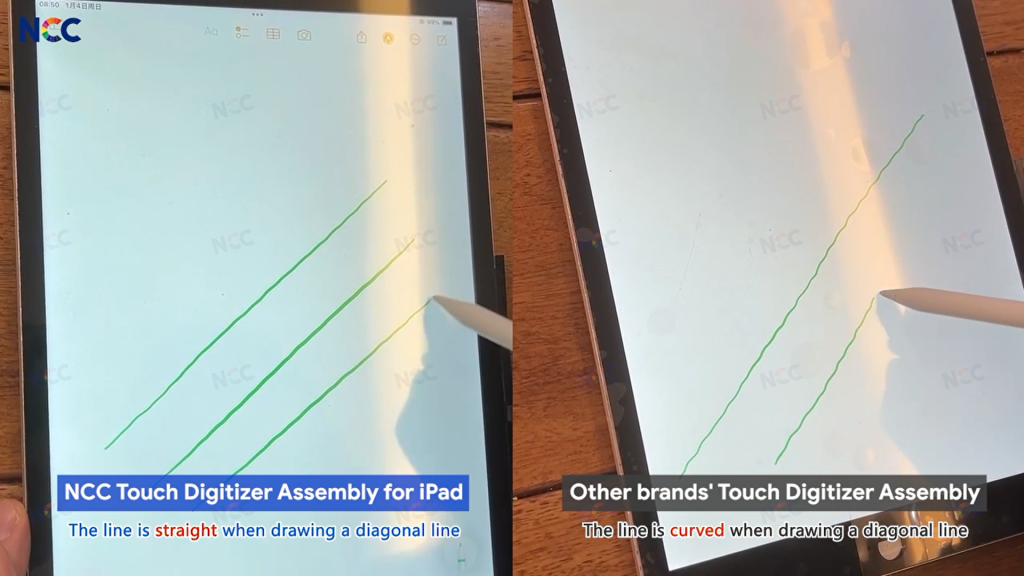 Comparing Touch Digitizer Assemblies: NCC vs. Other Brands